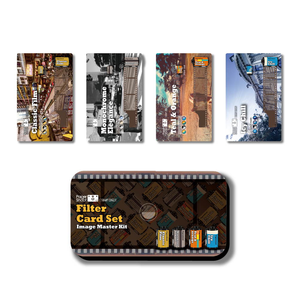 Pack de cartes filtres - 4 cartes